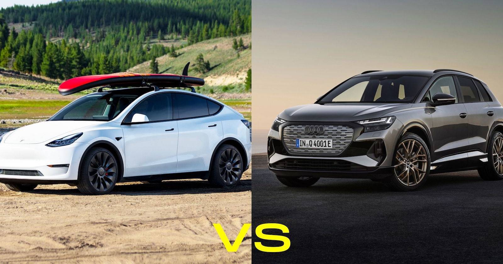 Tesla Model Y vs. Audi Q4 E-Tron: Which Is the Better Buy?