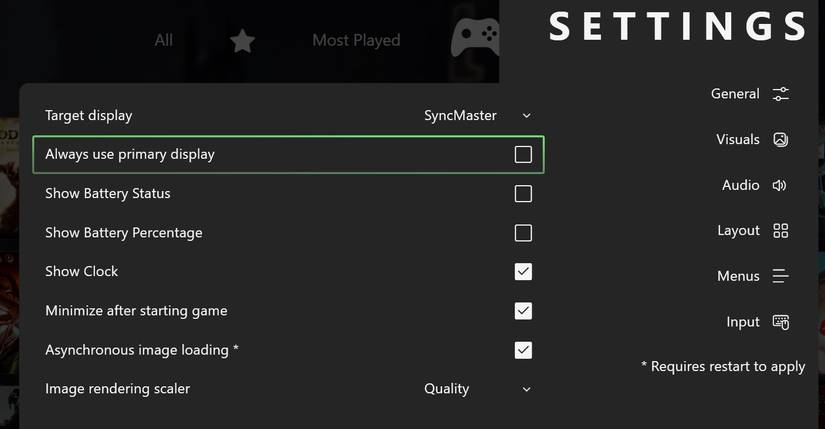 How to Use Playnite's Fullscreen Mode on Your TV