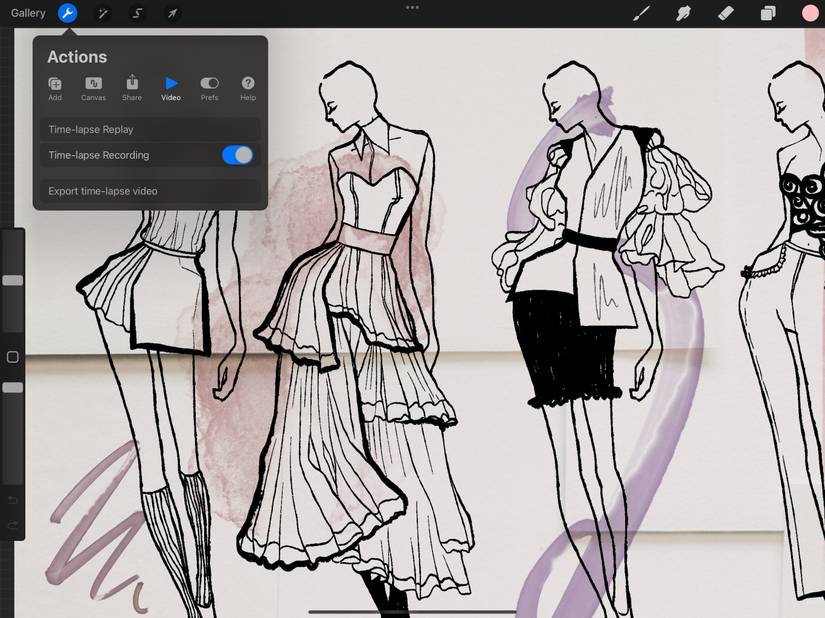 How to Use Procreate’s Time-Lapse Feature