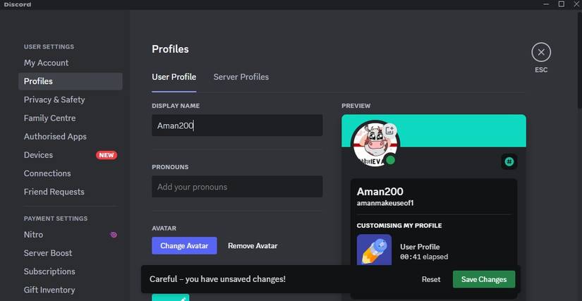 How to Change Your Discord Username or Display Name