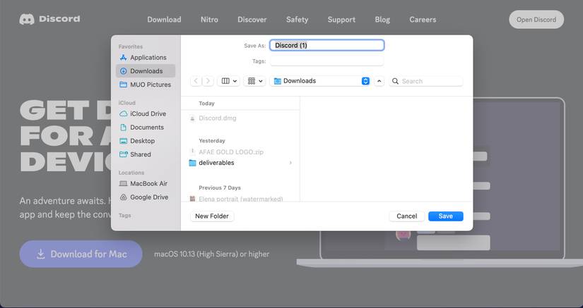 How to Install Discord on a Mac
