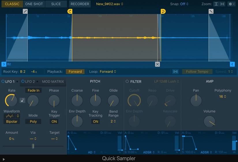 How to Use the Sampler and Quick Sampler in Logic Pro