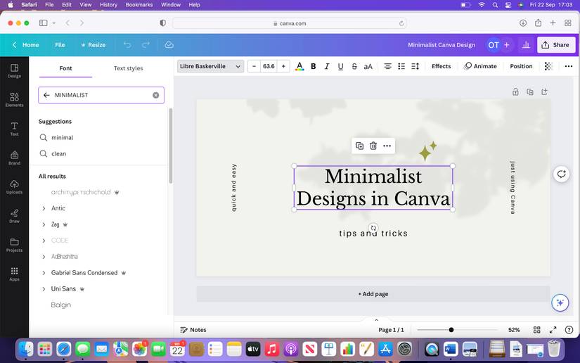How to Achieve Minimalist Designs in Your Canva Projects