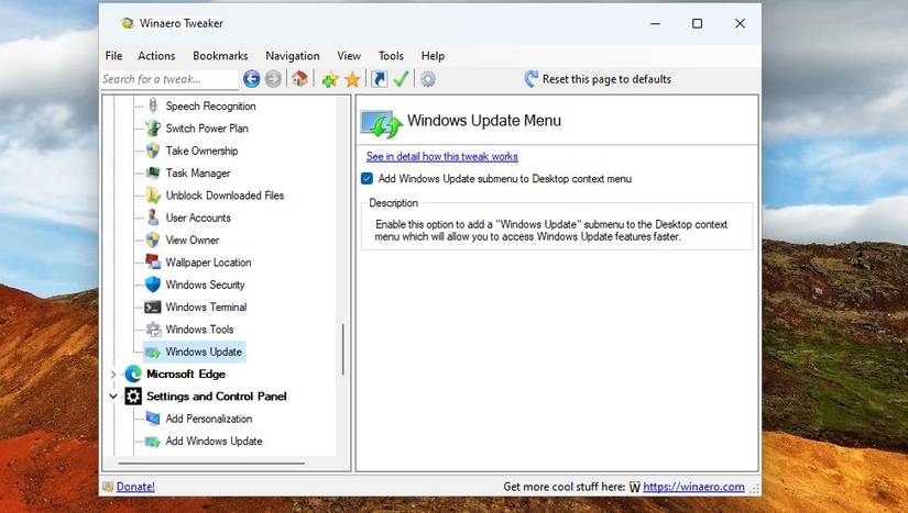 How to Add a "Check for Updates" Context Menu Option in Windows 10 and 11