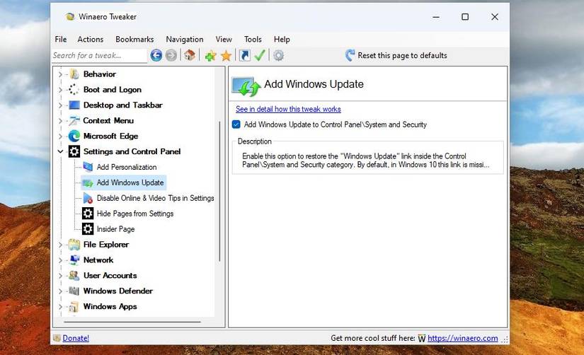 How to Add a "Check for Updates" Context Menu Option in Windows 10 and 11