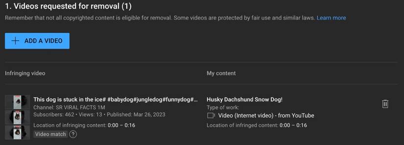 copyright remove 2023