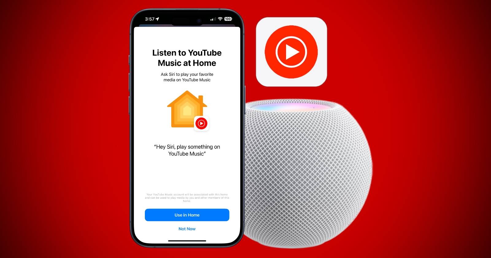 How to Listen to YouTube Music on a HomePod