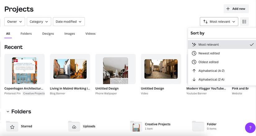 How to Organize Your Canva Projects: 7 Tips
