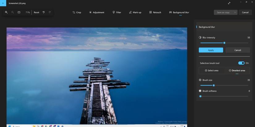 How to Use the Photos App Background Blur Feature on Windows 11