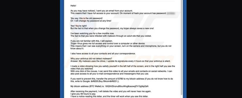 What Is the “I Sent You an Email From Your Account” Blackmail Scam? How ...