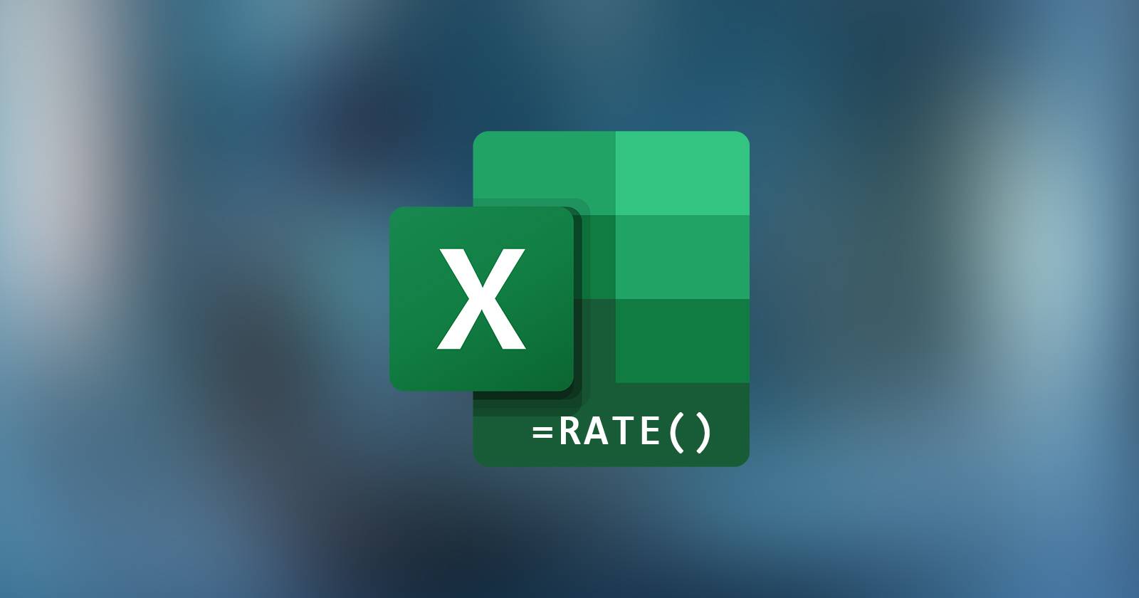 How to Calculate Interest Rate With Excel’s RATE Function