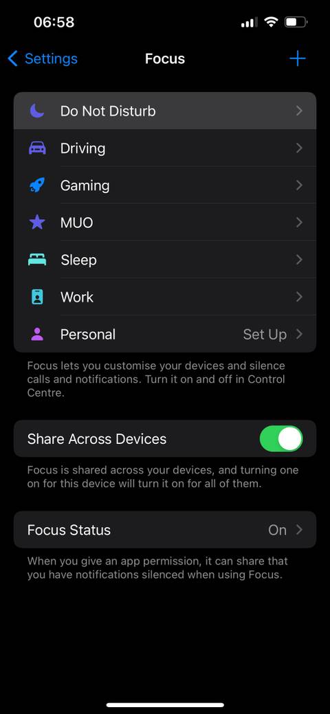 Is Your iPhone's Focus Feature the Same as Do Not Disturb?