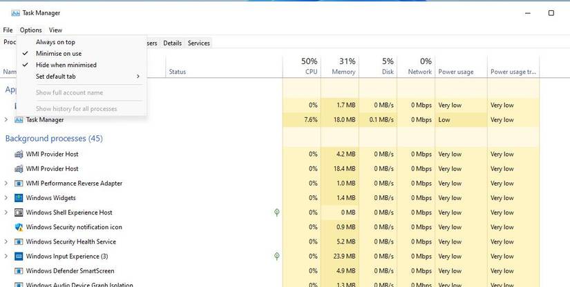 How to Add System Resource Usage Details to the Windows System Tray