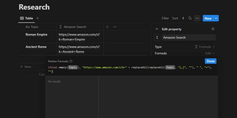 How to Create Clickable Links in Notion Using Formulas