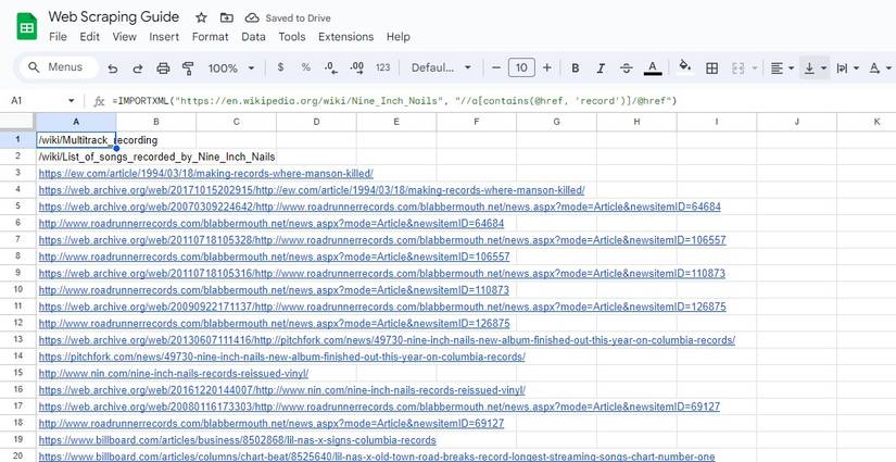 How to Scrape Data From a Website With Google Sheets
