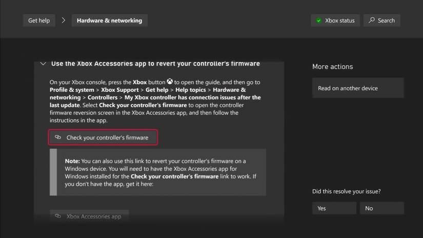 How to Revert an Xbox Wireless Controller Update on Your Xbox Series X|S