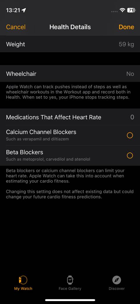How to Update Weight and Body Measurements on Apple Watch