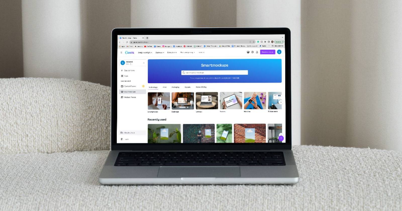 How to Create a Mockup for Your Design Using Canva's Smartmockups