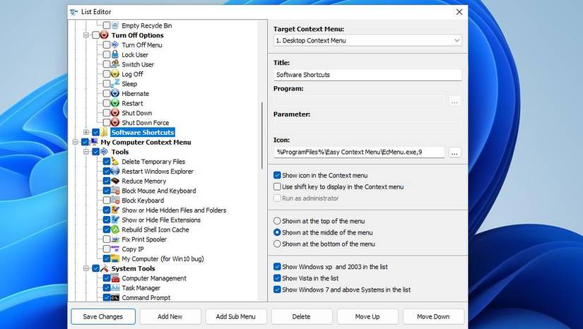 How to Add New Submenus to Windows 11’s Desktop Context Menu