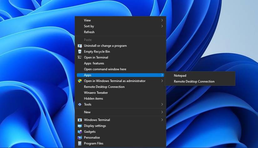 How to Add New Submenus to Windows 11’s Desktop Context Menu