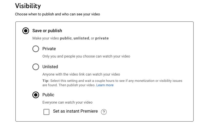 How to Publish YouTube Videos and Shorts Without Notifying Your Subscribers