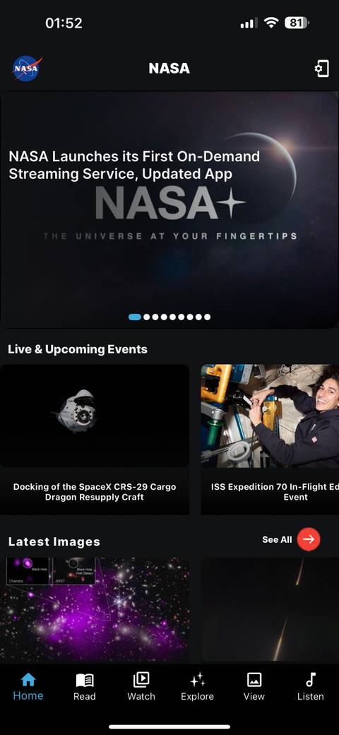 How to Access NASA's New Streaming Service and Explore Space