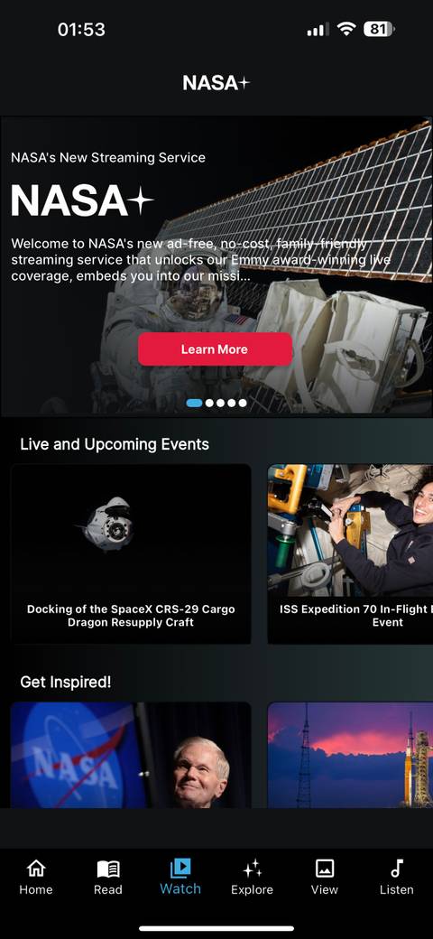 How to Access NASA's New Streaming Service and Explore Space
