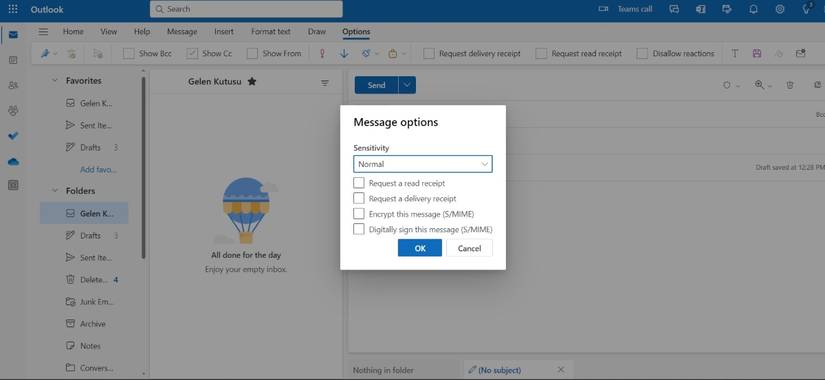 How to Encrypt Email Sent in Microsoft Outlook