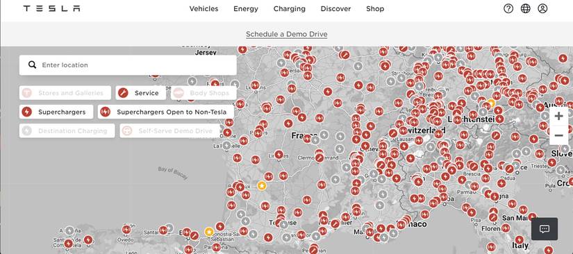How to Find a Tesla V4 Supercharger Near You