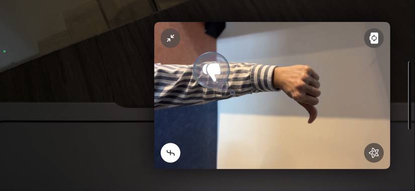 How to Use Hand Gestures to Trigger Reactions in FaceTime Video Calls