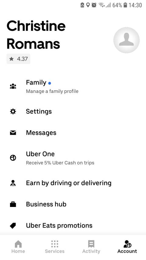 How to Share Your Uber Account With Your Loved Ones