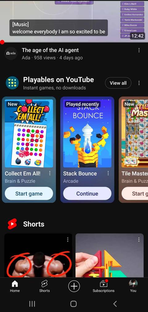 YouTube Is Now Testing Mini Games (and Here's How to Play Them)