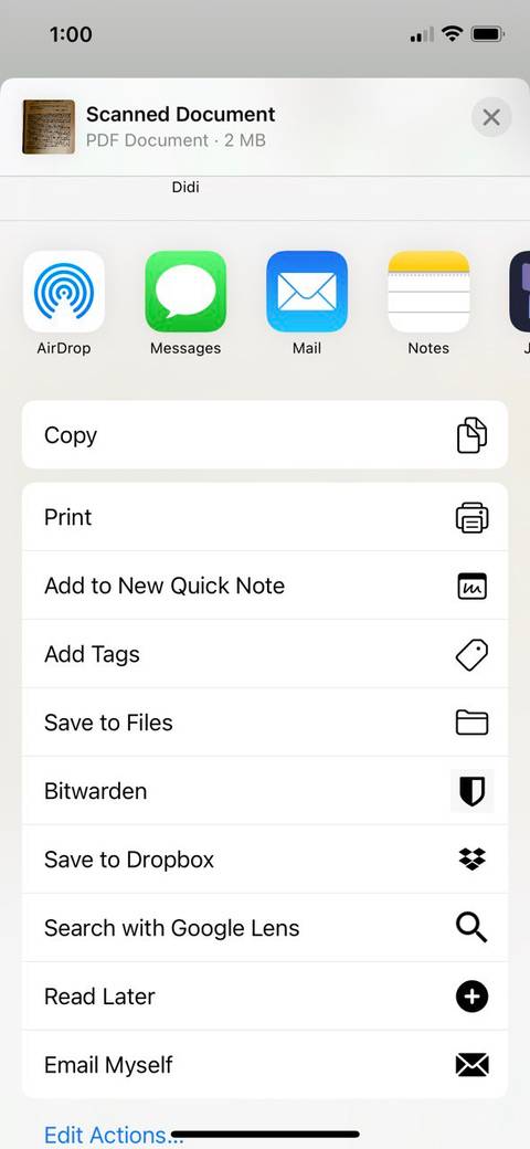 How to Scan Documents on Your iPhone
