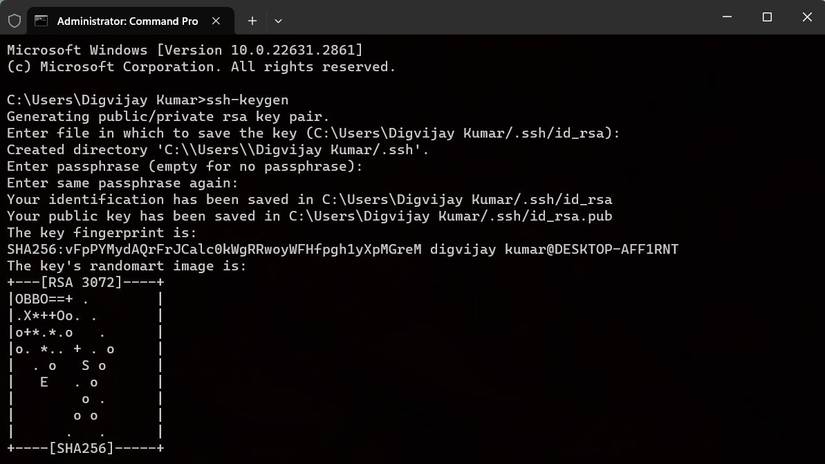 How to Generate an SSH Key in Windows: 2 Methods