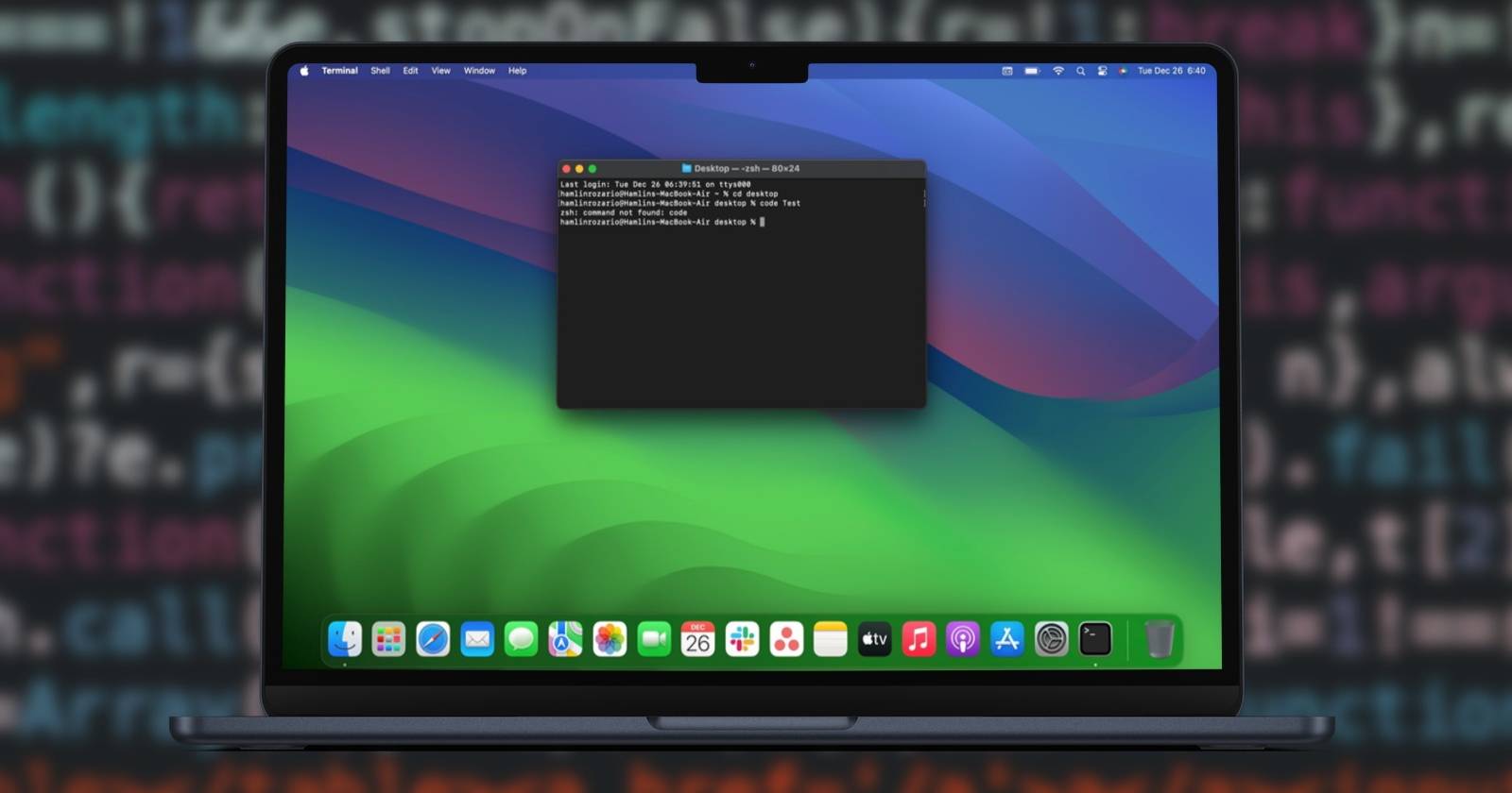 How to Fix the "zsh: command not found: code" Error in macOS Terminal