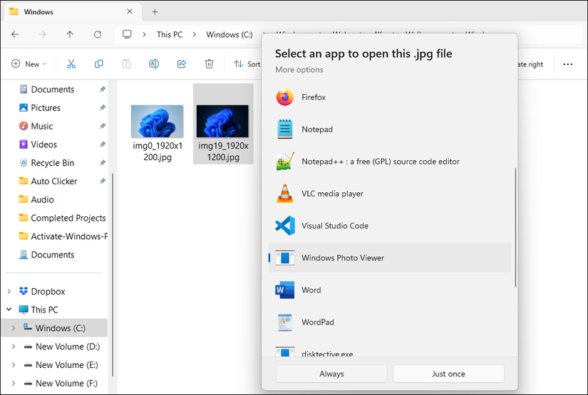 How to Restore Windows Photo Viewer in Windows 10/11