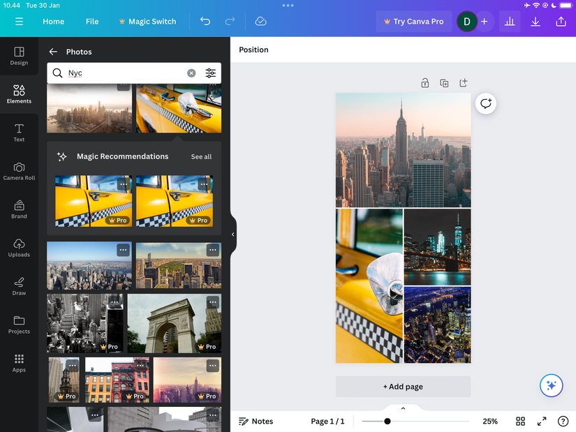 How to Create a Photo Collage in Canva