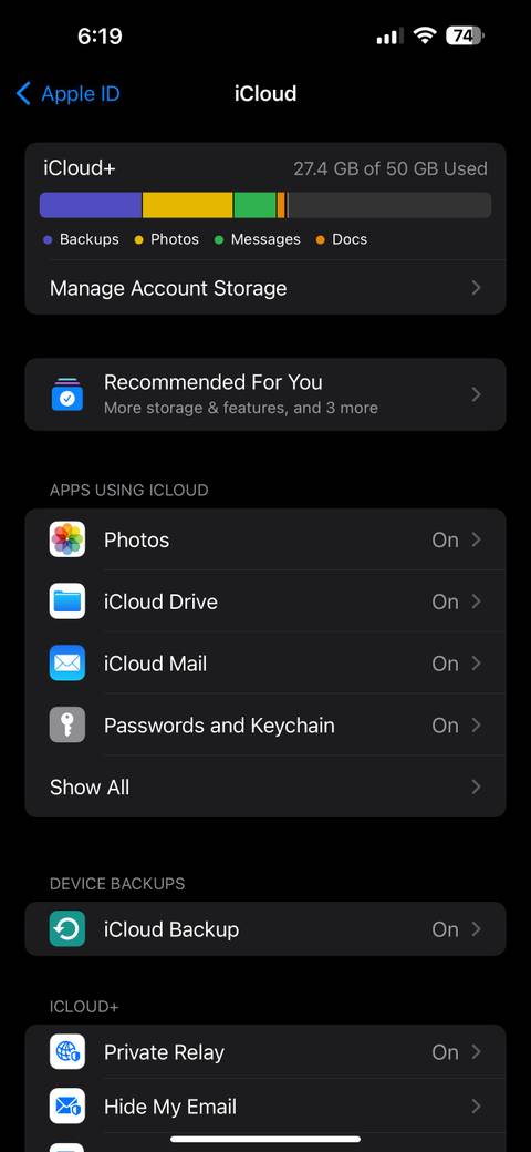 How to Free Up Storage Space on iCloud