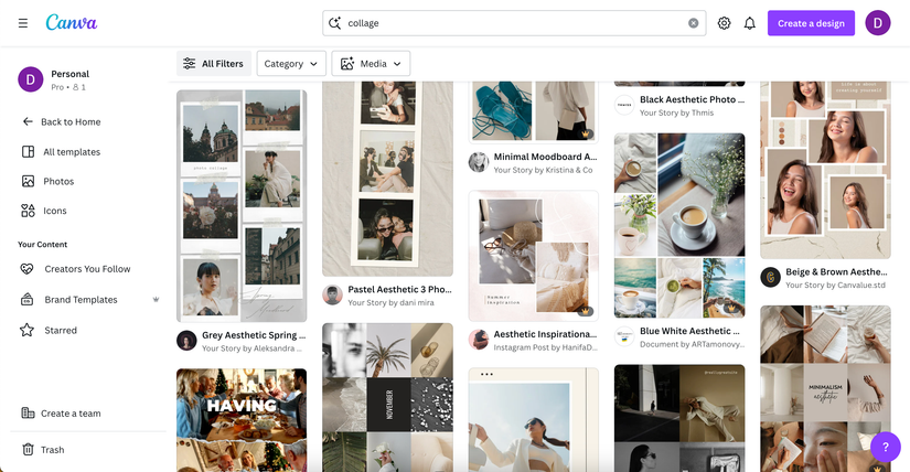 How to Create a Photo Collage in Canva