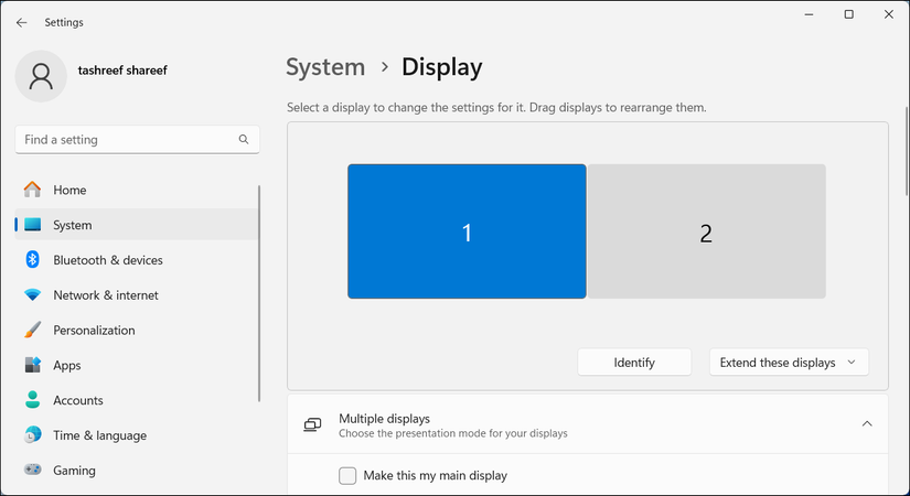 How To Change Monitor 1 And 2 In Windows How To Change Monitor 1 And 2 In Windows