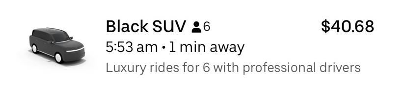 A Guide to Uber's Different Ride Types and Options