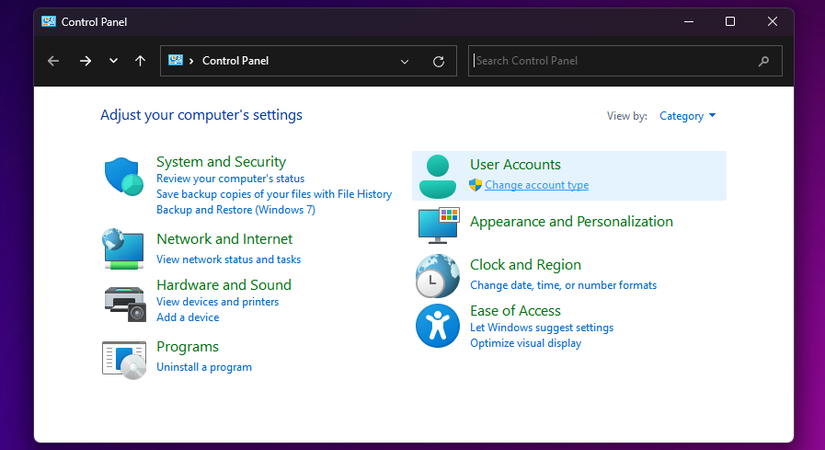 How to Change Administrator/Standard Account Type on Windows (4 Ways)