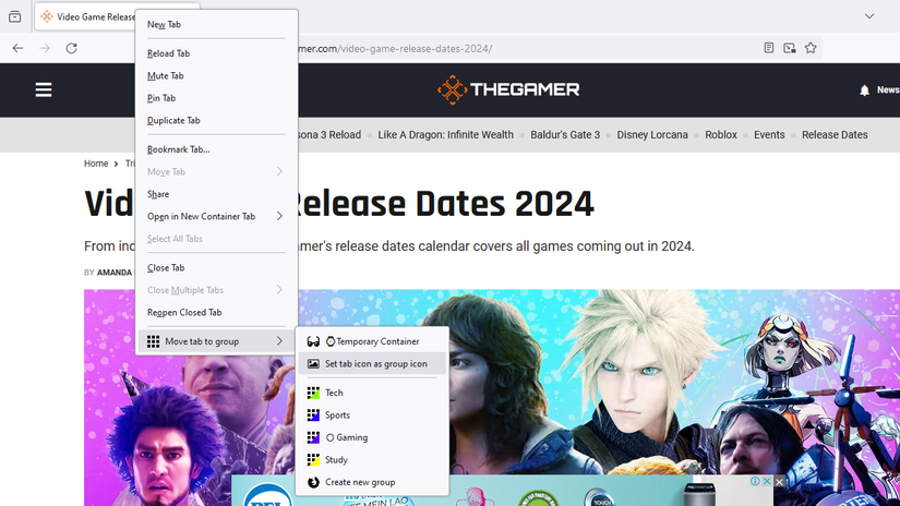 How to Group Tabs in Chrome, Edge, Safari, and Firefox
