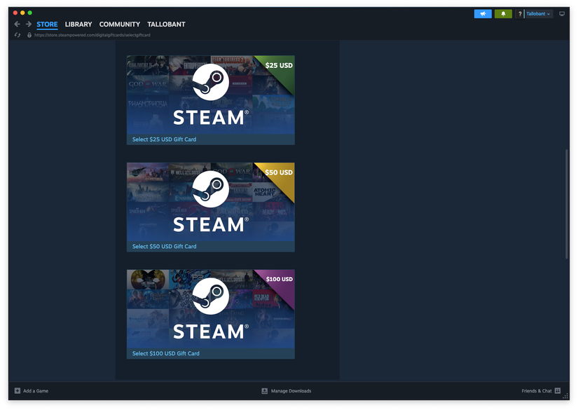 How to Send Steam Games as Gifts