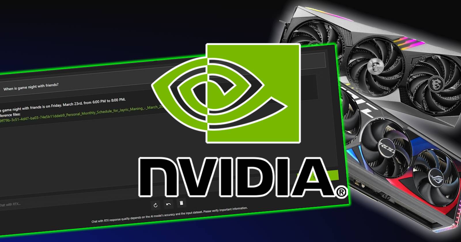 How to Use Nvidia's Chat With RTX AI Chatbot on Your Computer