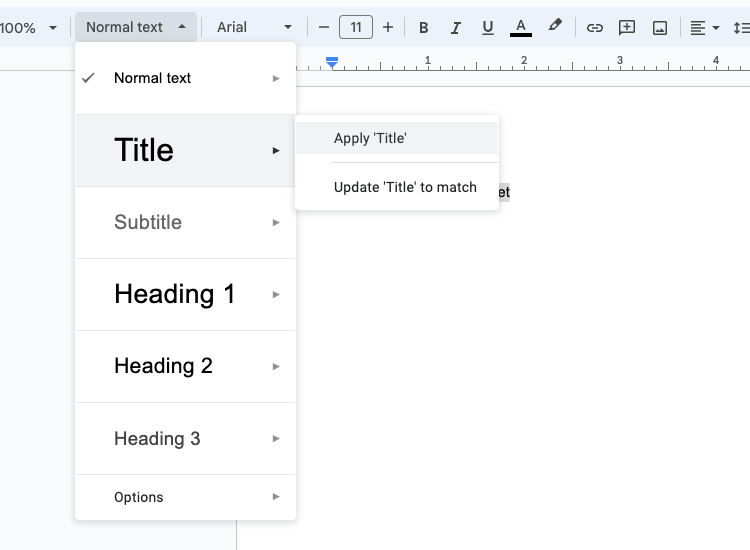 How to Change the Font of a Paragraph Style in Google Docs