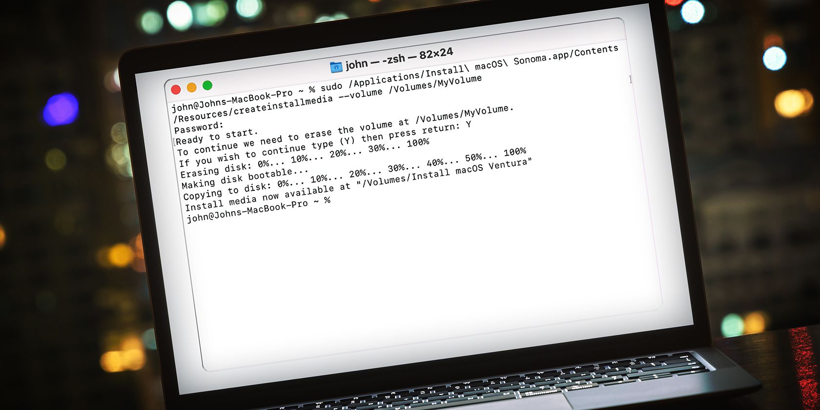 How to Open Command Prompt on a Mac