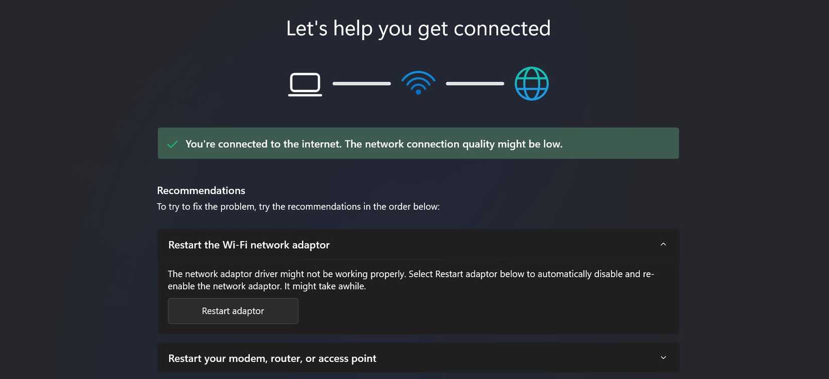 9 Fixes for the "No Internet Secured" Error on Windows 10