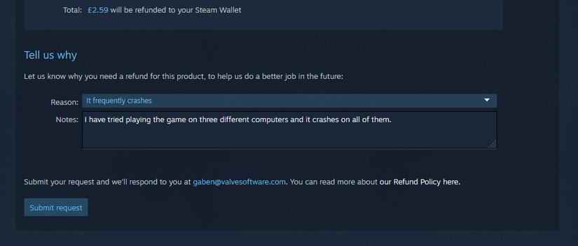 How to Refund a Game on Steam and Get Your Money Back