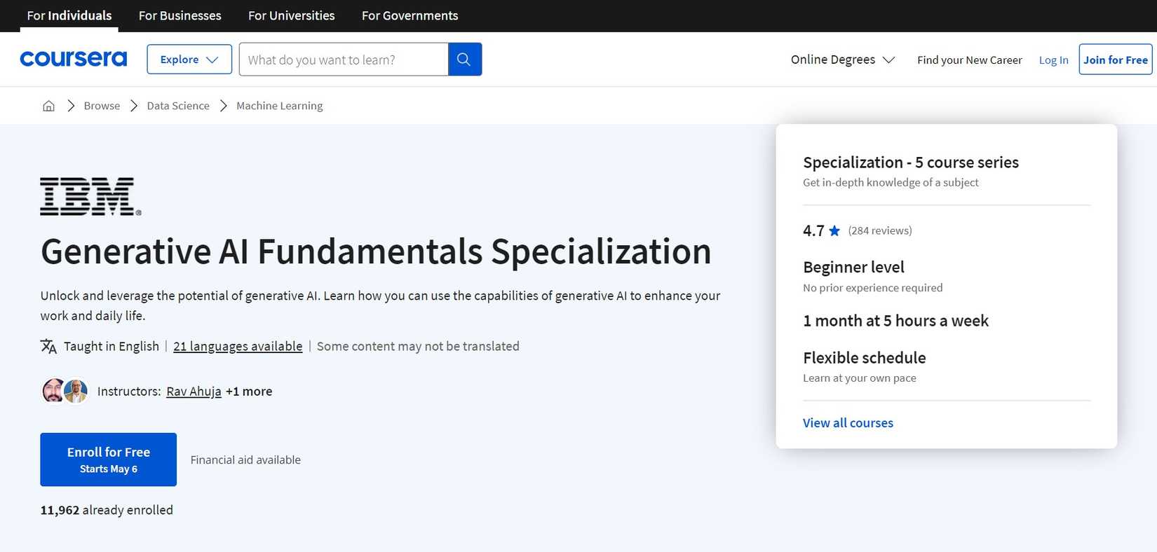 The 5 Best Generative AI Courses